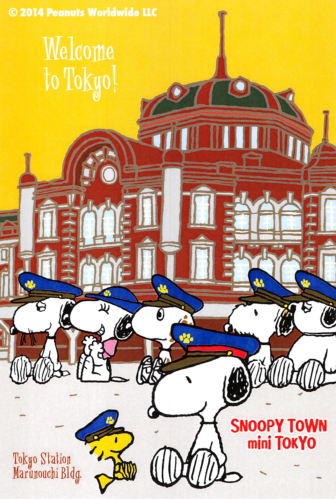 JAPAN – Snoopy Town – Tokyo – MY PEANUTS GANG AND SNOOPY POSTCARD ...