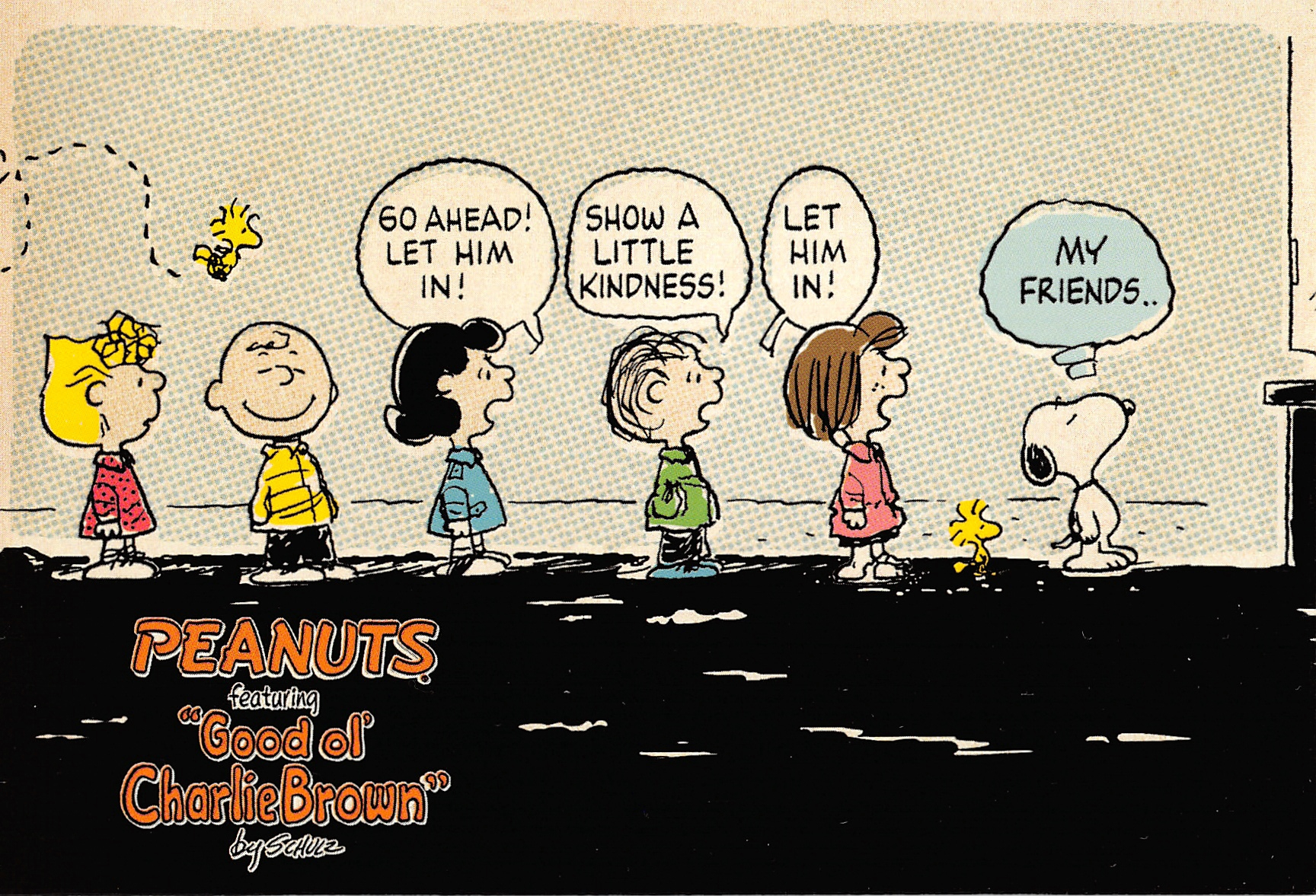 August 2016 – MY PEANUTS GANG AND SNOOPY POSTCARD COLLECTION