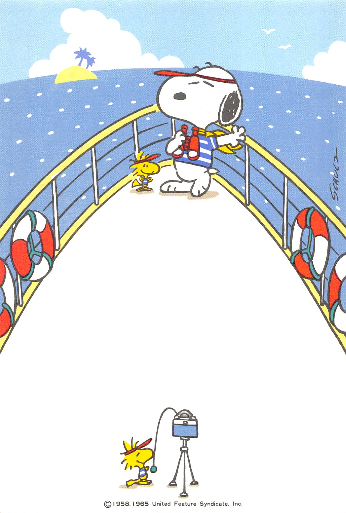 JAPAN – Hallmark – MY PEANUTS GANG AND SNOOPY POSTCARD COLLECTION