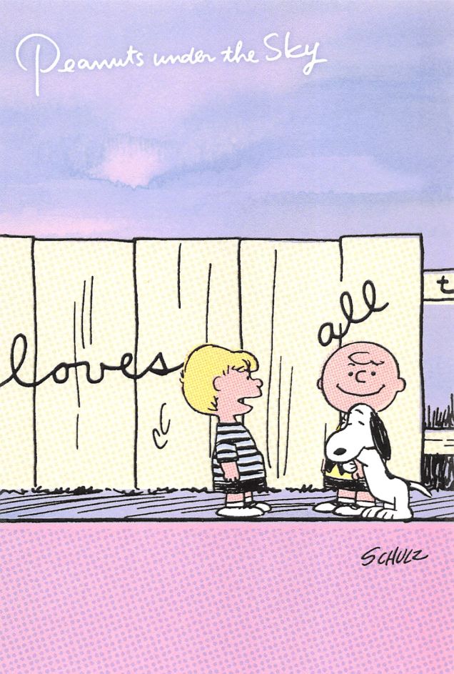 August 2016 – MY PEANUTS GANG AND SNOOPY POSTCARD COLLECTION