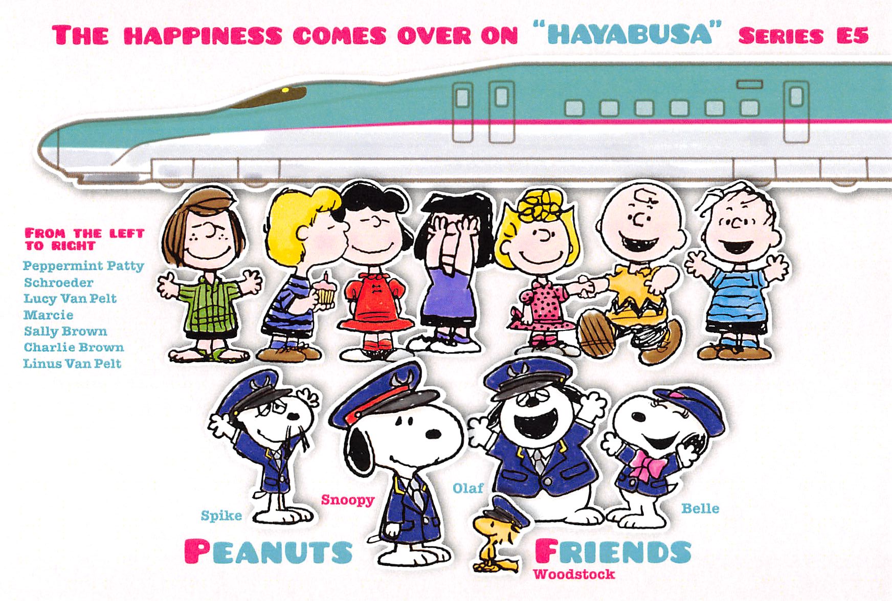JAPAN – Snoopy Town – Tokyo – MY PEANUTS GANG AND SNOOPY POSTCARD ...