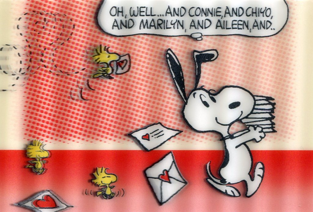 img061 – MY PEANUTS GANG AND SNOOPY POSTCARD COLLECTION