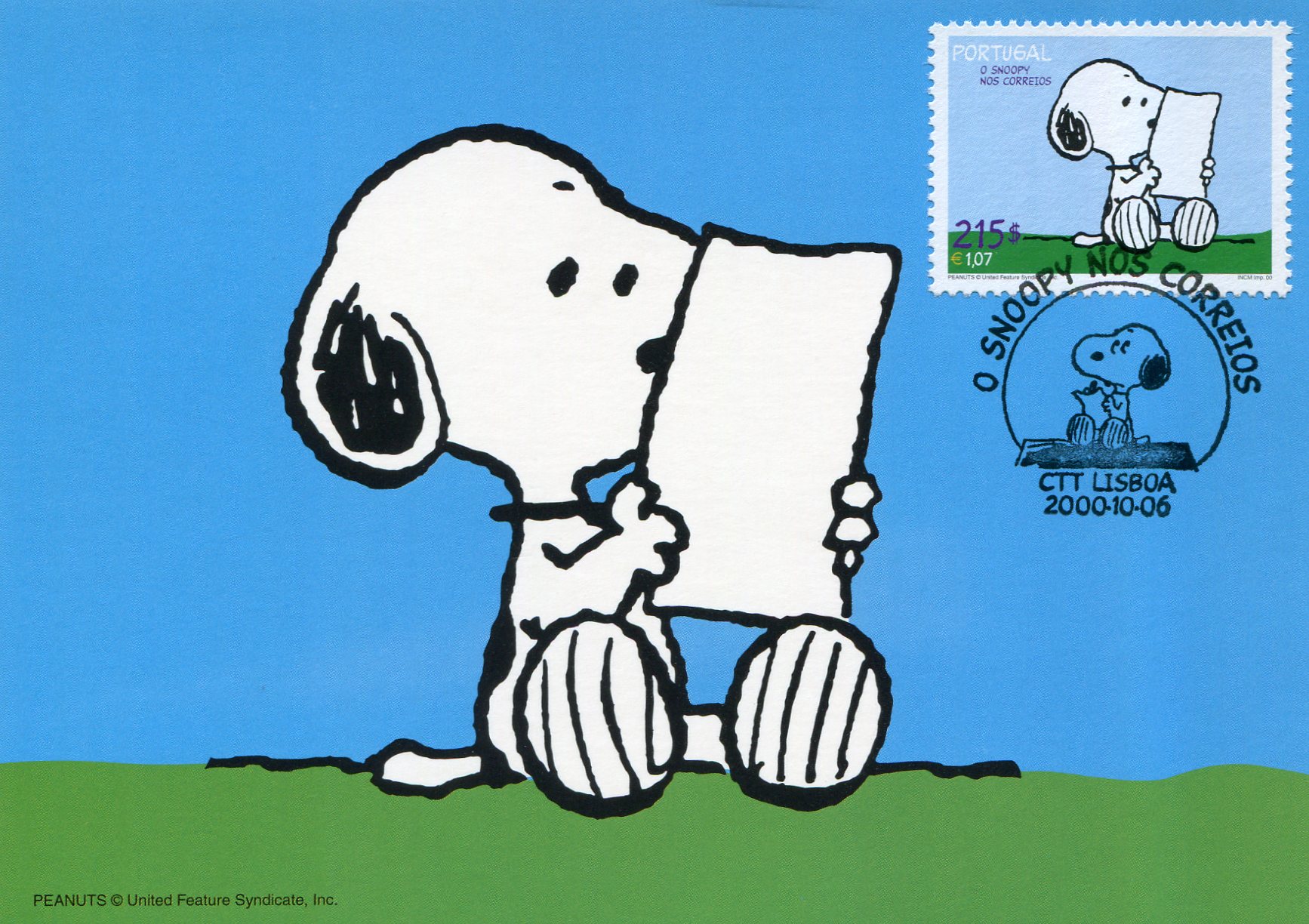 PORTUGAL – Maximum Cards – MY PEANUTS GANG AND SNOOPY POSTCARD COLLECTION
