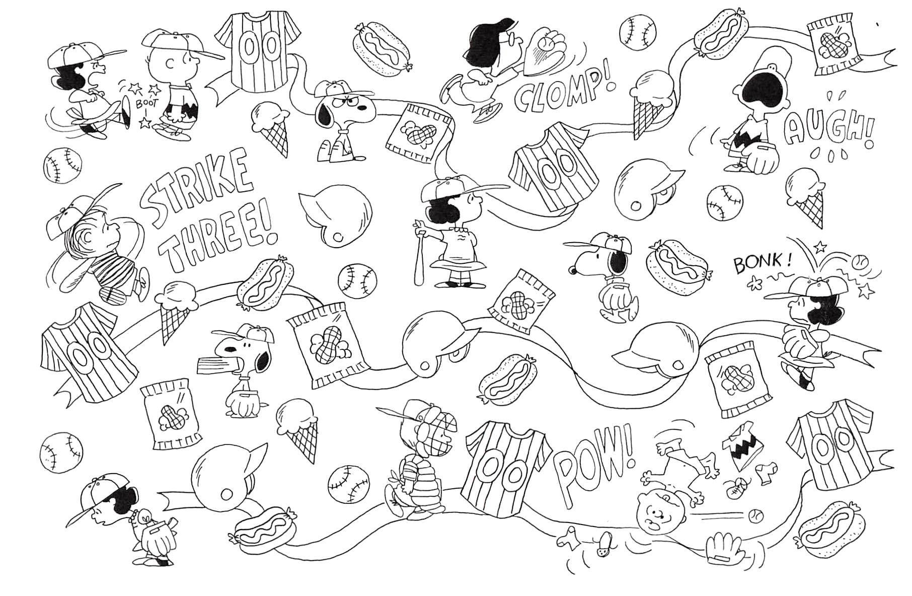 USA – San Diego Comic Convention – MY PEANUTS GANG AND SNOOPY POSTCARD ...