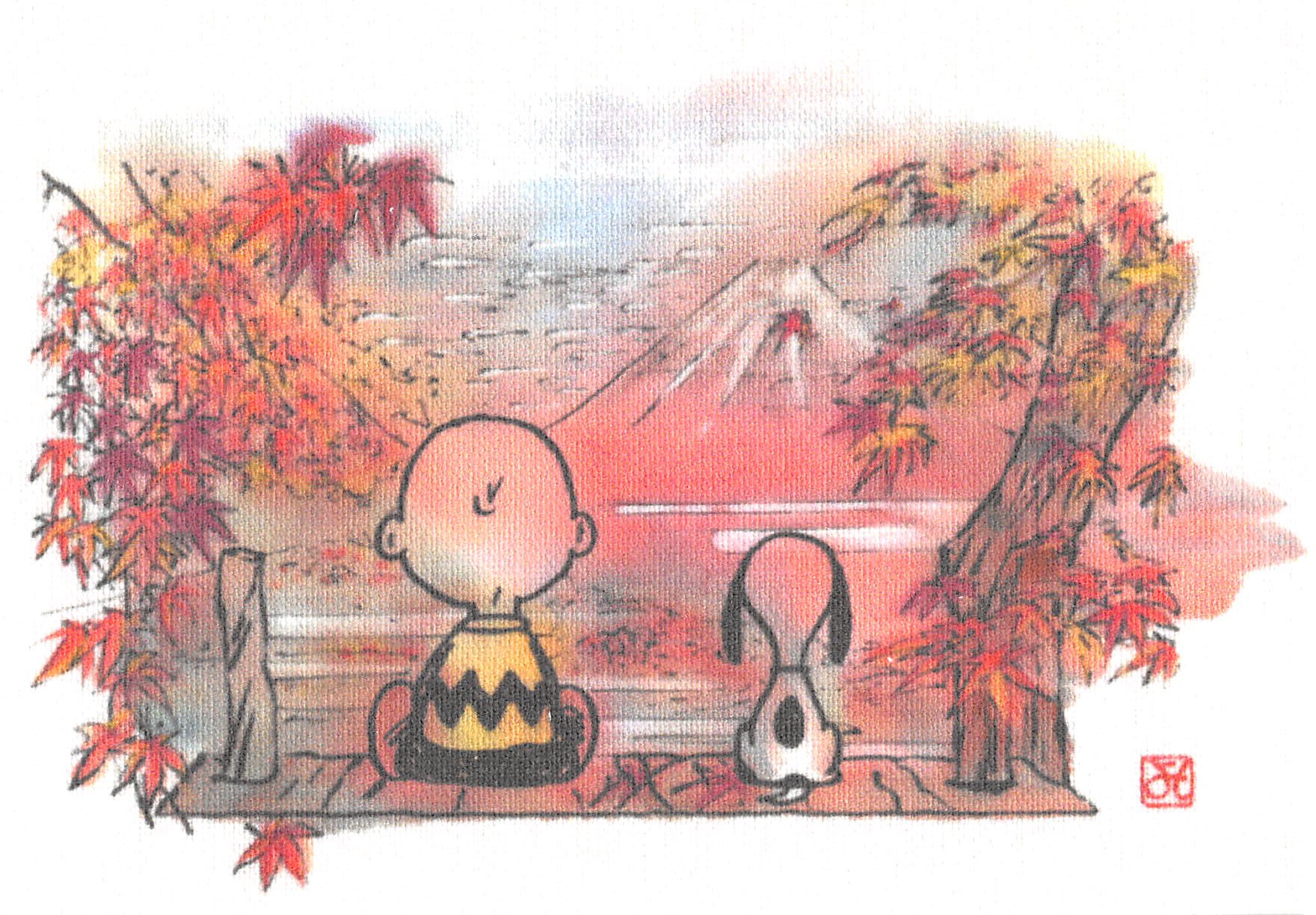 MY PEANUTS GANG AND SNOOPY POSTCARD COLLECTION