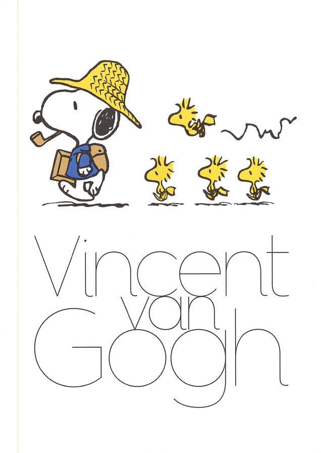 Japan – Vincent van Gogh – MY PEANUTS GANG AND SNOOPY POSTCARD COLLECTION