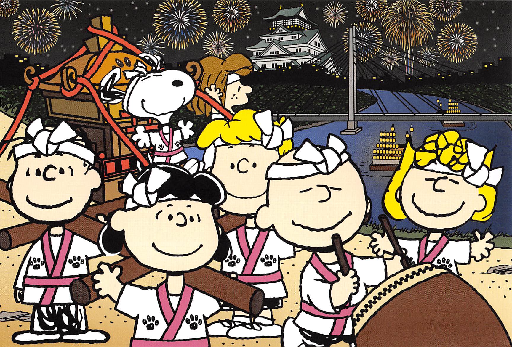 JAPAN – Umeda Snoopy Festival – MY PEANUTS GANG AND SNOOPY POSTCARD ...